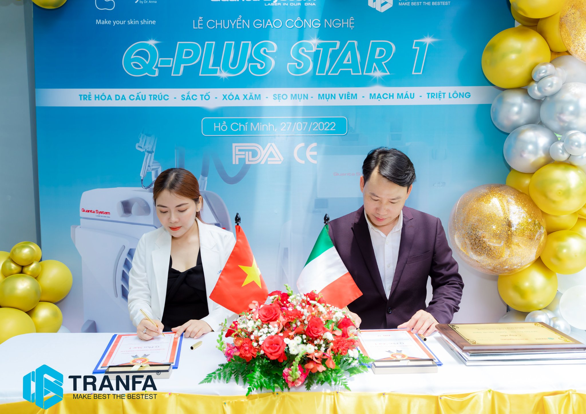 CHUYỂN GIAO QPLUS STAR 1 ĐẾN MYSS BY DR.ANNA MEDI SPA - CÔNG TY TNHH TM ...